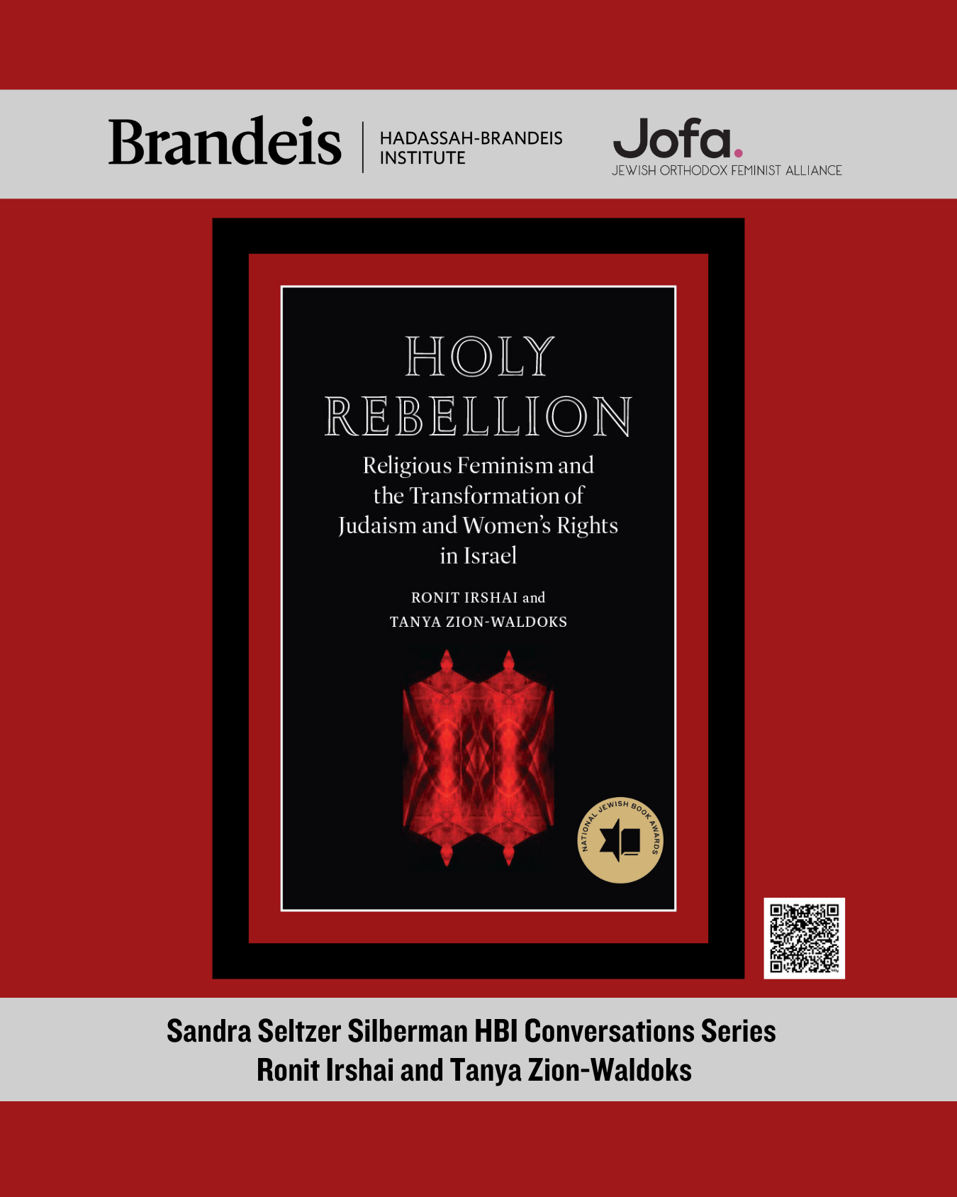 March 12: Sandra Seltzer Silberman HBI Conversations Series Featuring ...