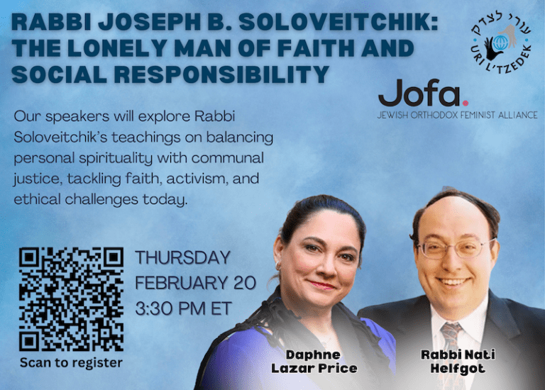 Jofa – Jewish Orthodox Feminist Alliance